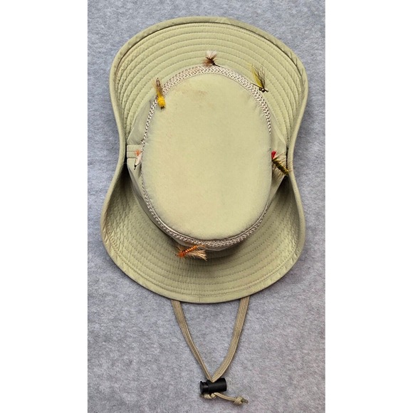 Accessories | Vintage Tilley Endurables Airflo Hat 7 14 Khaki Wide Brim ...